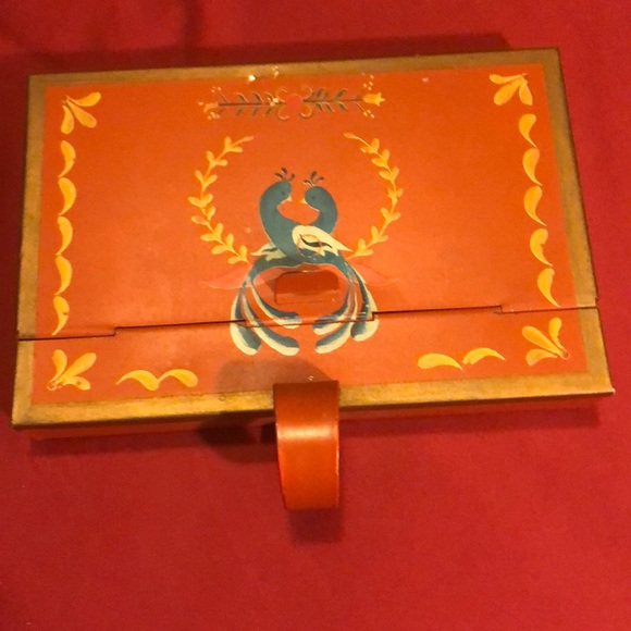 Vintage | Accents | Decorative Peacock Box | Poshmark
